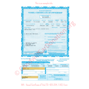 How To Sign Your Washington Vehicle Title - Goodwill Car Donation