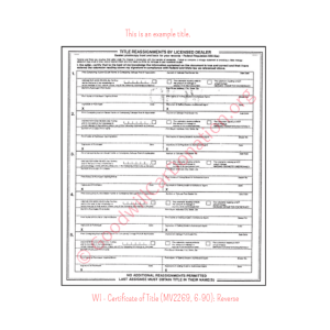 How To Sign Your Wisconsin Titles | Goodwill Car Donations