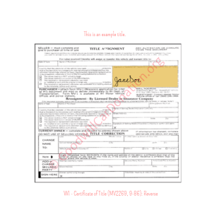 How To Sign Your Wisconsin Titles | Goodwill Car Donations