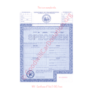 Here's How To Sign Your Vehicle Title in West Virginia | Goodwill